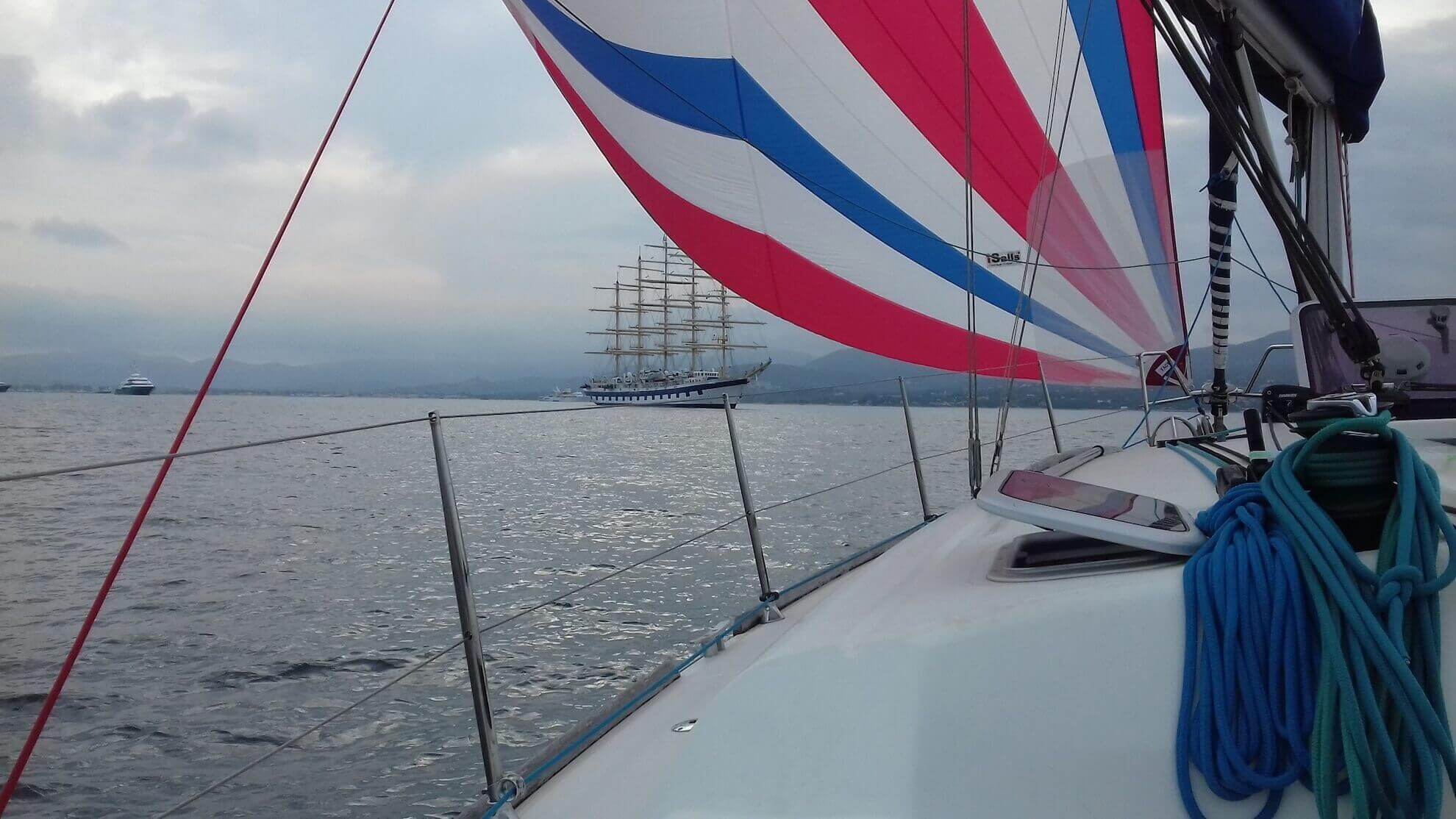 Dufour 365 asym spinnaker 5 | iSpinnakers