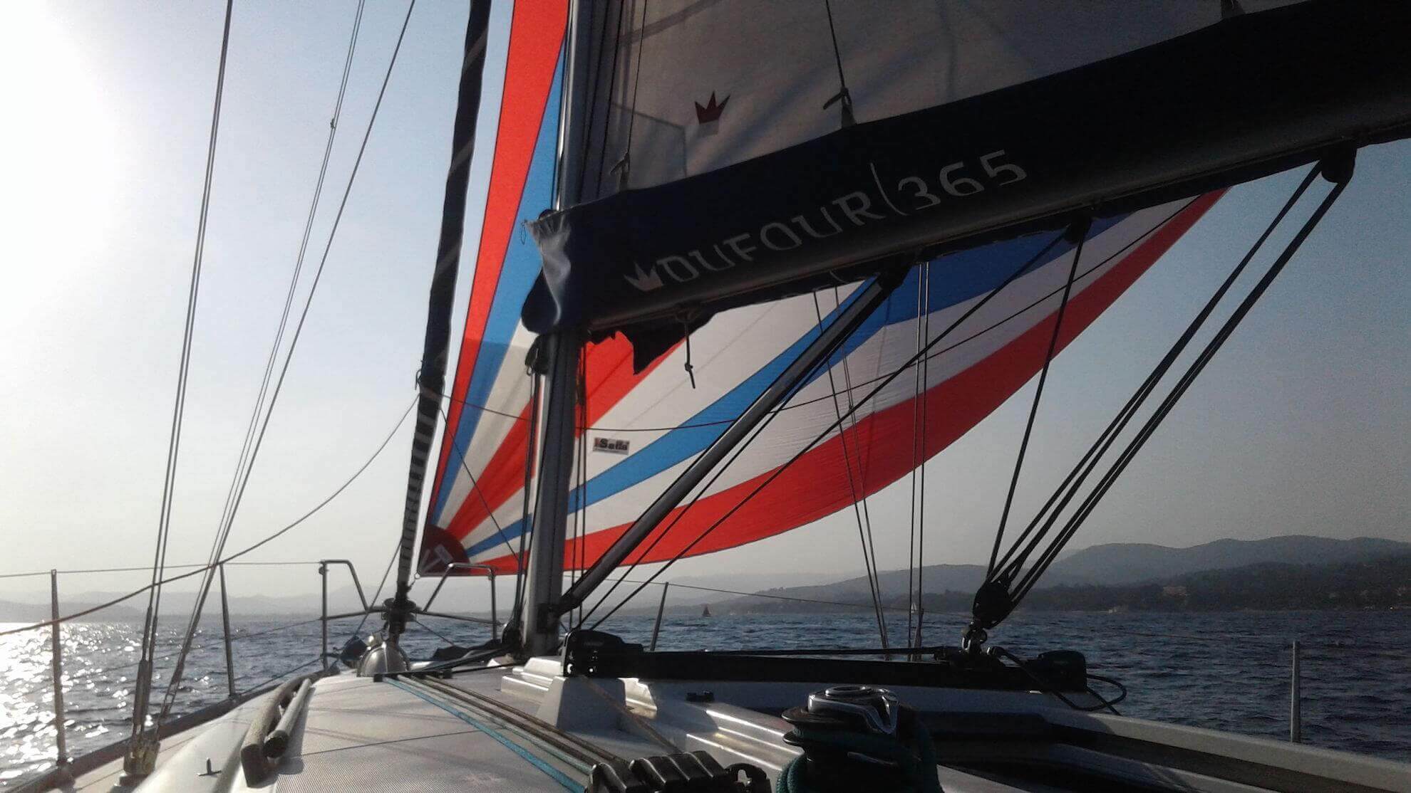 Dufour 365 asym spinnaker 6 | iSpinnakers